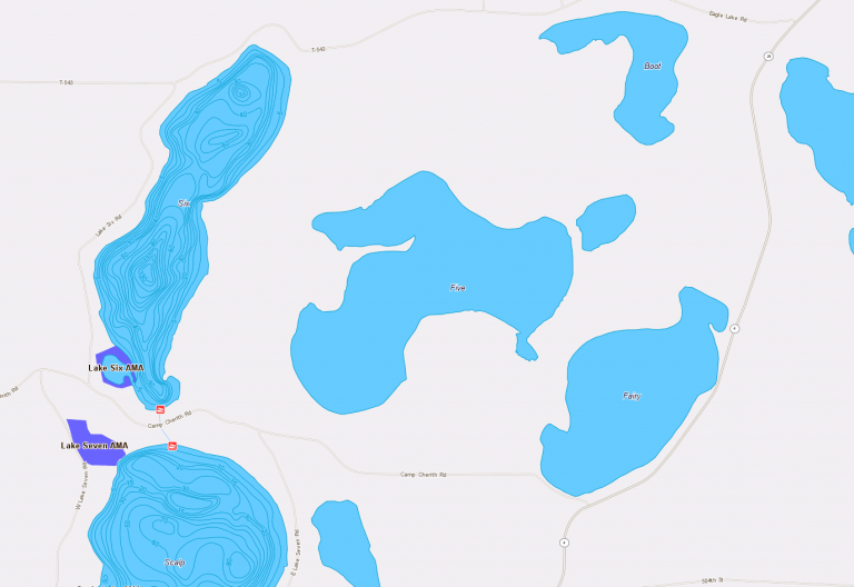 Five Lake Resorts & Maps Near Detroit Lakes, MN - Minnesota Resorts ...