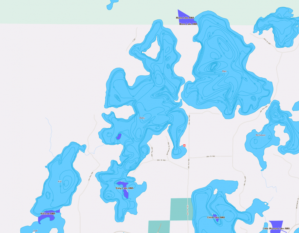 Baby Lake Resorts & Maps Near Longville, MN - Minnesota Resorts Directory