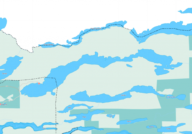 Clearwater Lake Resorts & Maps On The Gunflint Trail - Minnesota ...