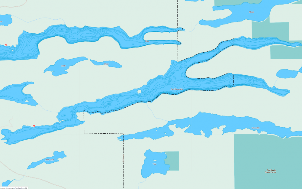 East Bearskin Lake Resorts & Maps On The Gunflint Trail - Minnesota ...